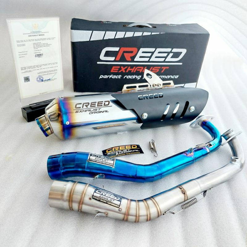Jual Knalpot STANDAR RACING Creed Exhaust for NMAX OLD NEW PCX 150 160 ...