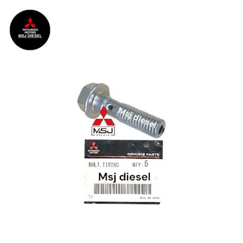 Jual Baut oil jet oli jet timing chain rantai mesin mitsubishi strada ...