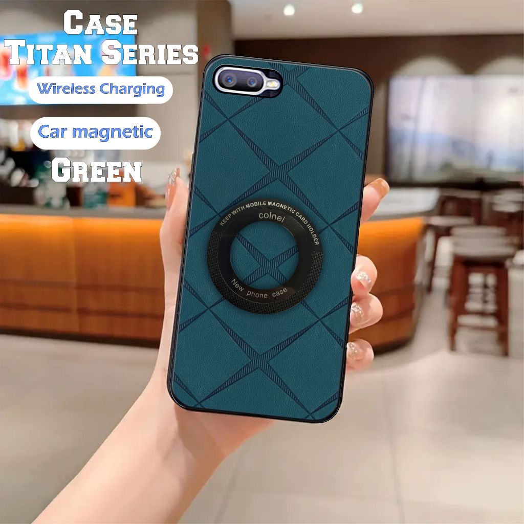 Jual Case Magnetic Wireless Oppo A5s F9 F9 Pro A7 A7X A12 A11K Casing ...