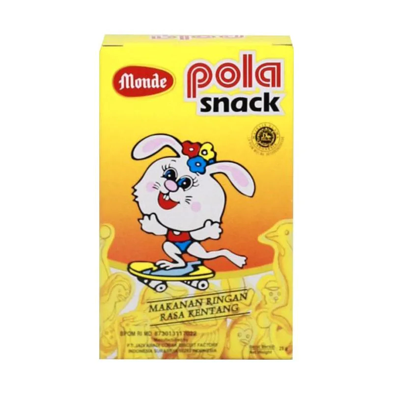 Jual Monde Pola Snack 25gram - Cemilan jadul snack masa kecil | Shopee ...