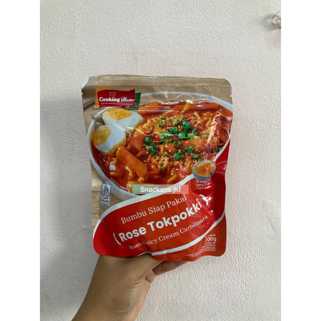 Jual COOKING MASTER ROSE SPICY CREAMY CARBONARA TOKPOKKI TOPOKKI SAUCE ...