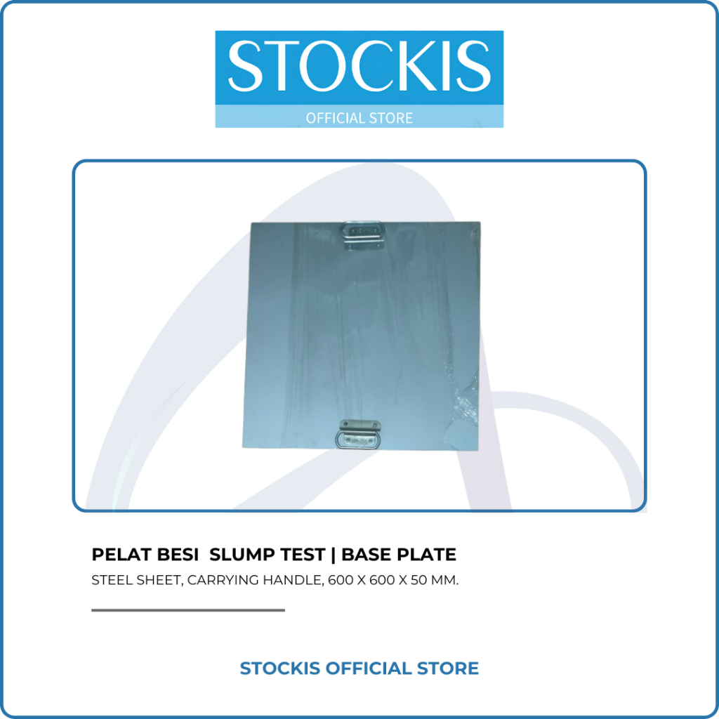 Jual Pelat Besi Slump Test | Base Plate - STOCK 845.3 | Shopee Indonesia