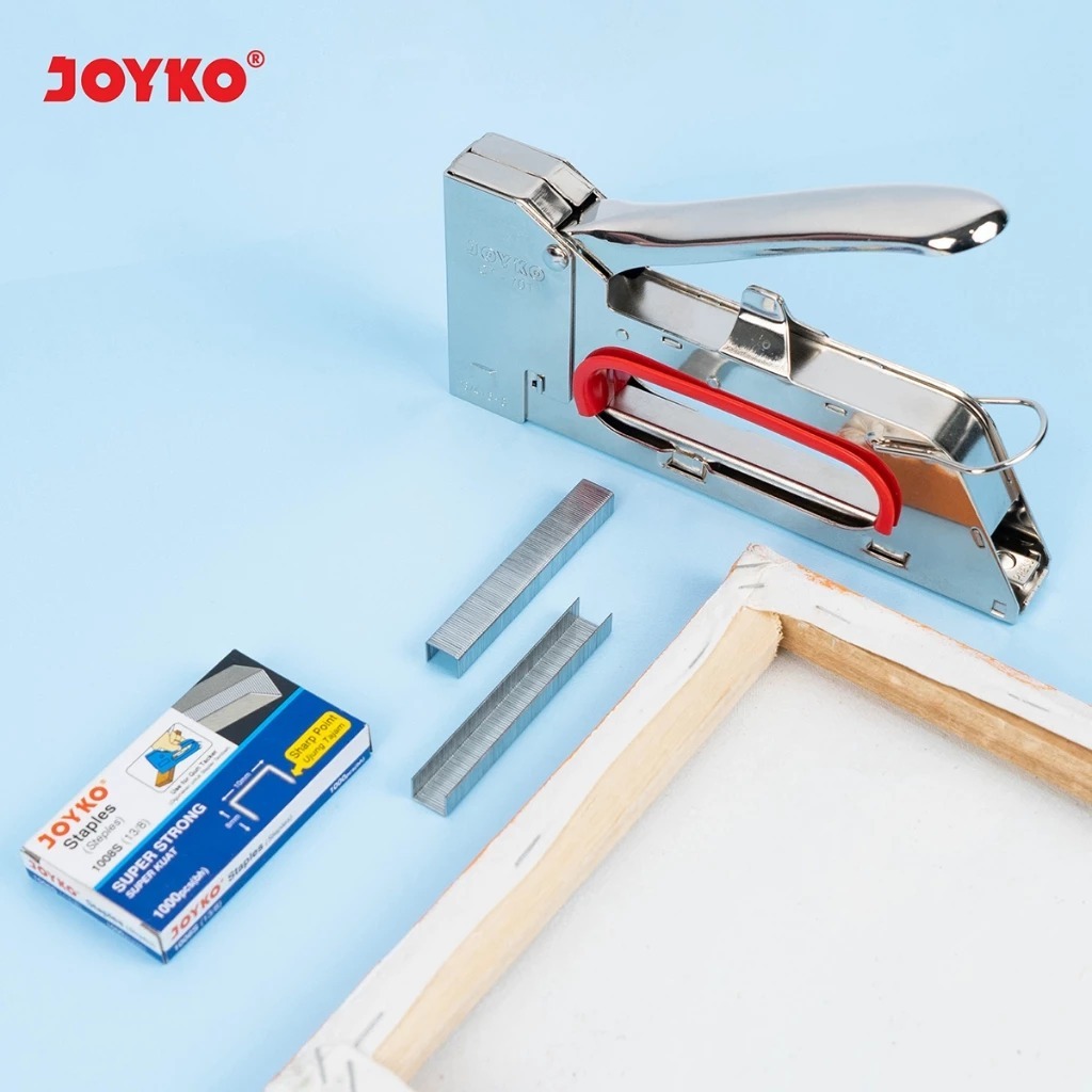 Jual STAPLES JOYKO 1008S GUN TACKER STAPLES GUN REFILL ISI STAPLES ...