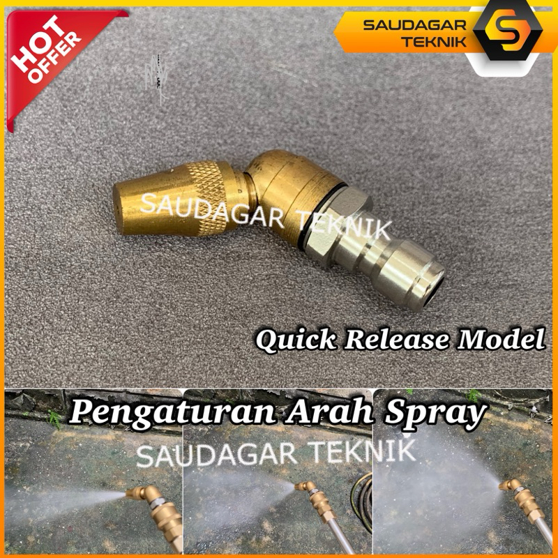 Jual Nozzle Spray Cuci Ac Quick Release Nozzle Spray Kabut Siram Taman ...
