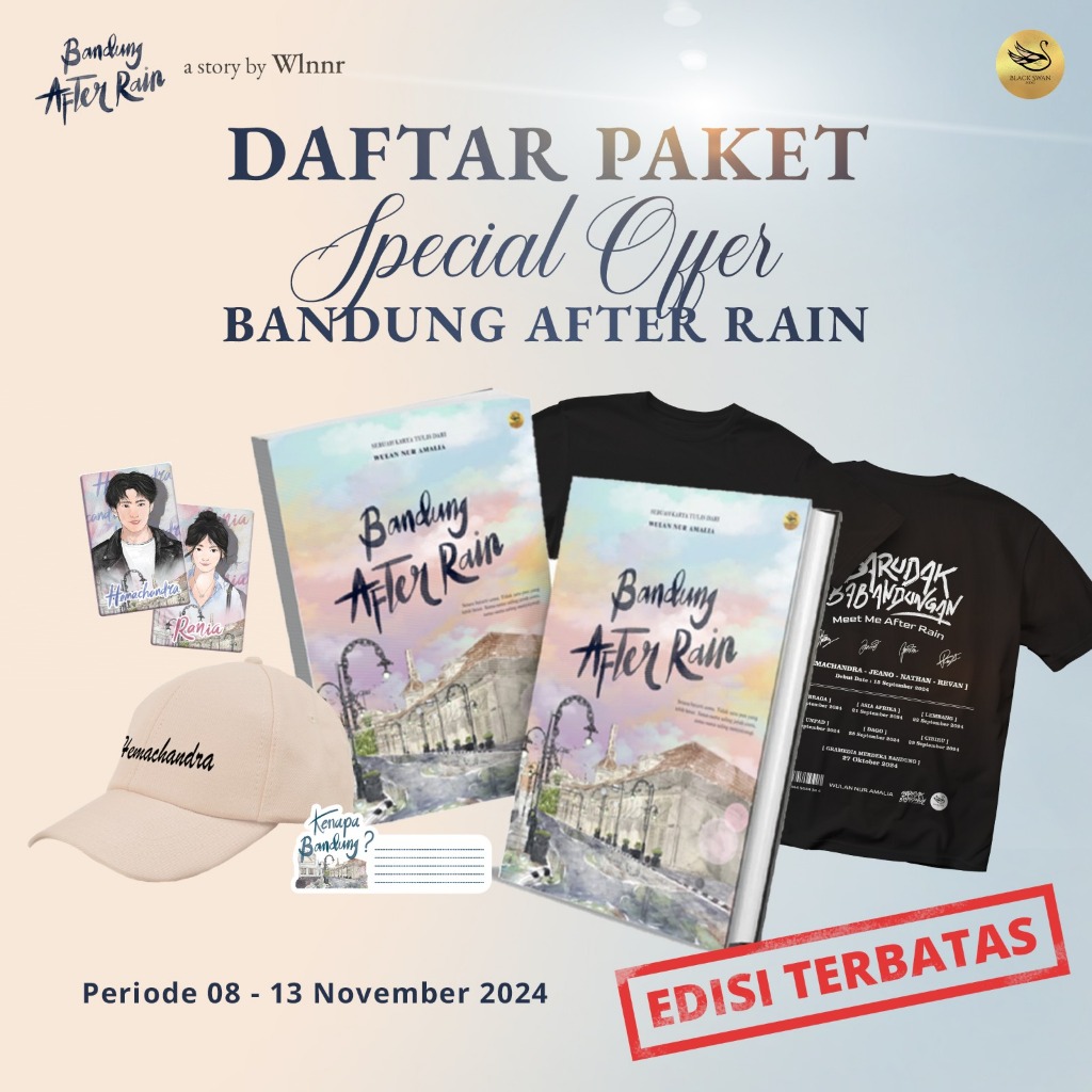 Jual Novel - Bandung After Rain - Wulan Nur Amalia - Blackswan Books | Shopee Indonesia