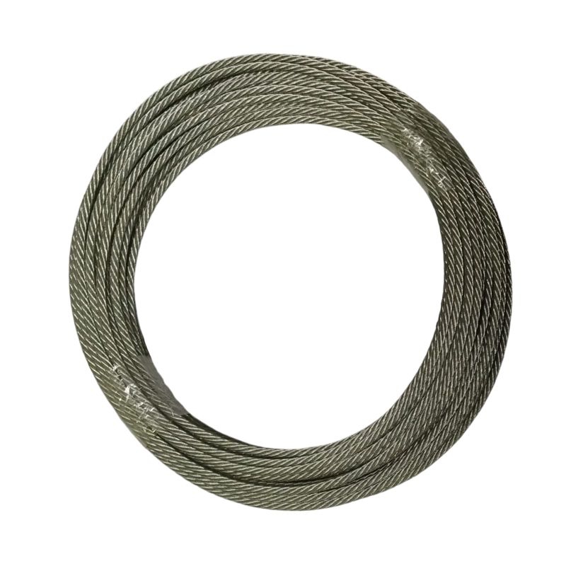 Jual Wire rope kawat seling baja IWRC Galv 6x19 POWERTEC 4mm 5mm per 2 meter termurah | Shopee ...