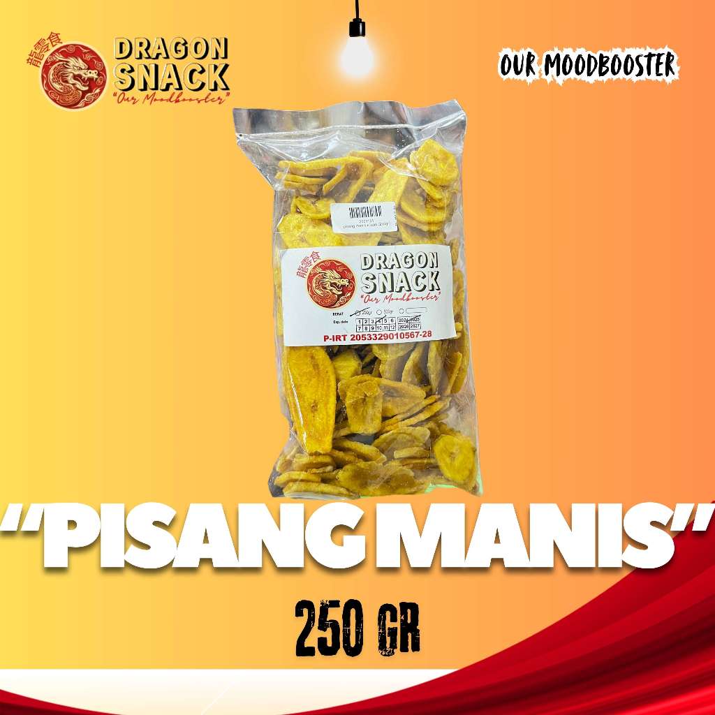 Jual PISANG MANIS 250GR (DRAGON SNACK) | Shopee Indonesia