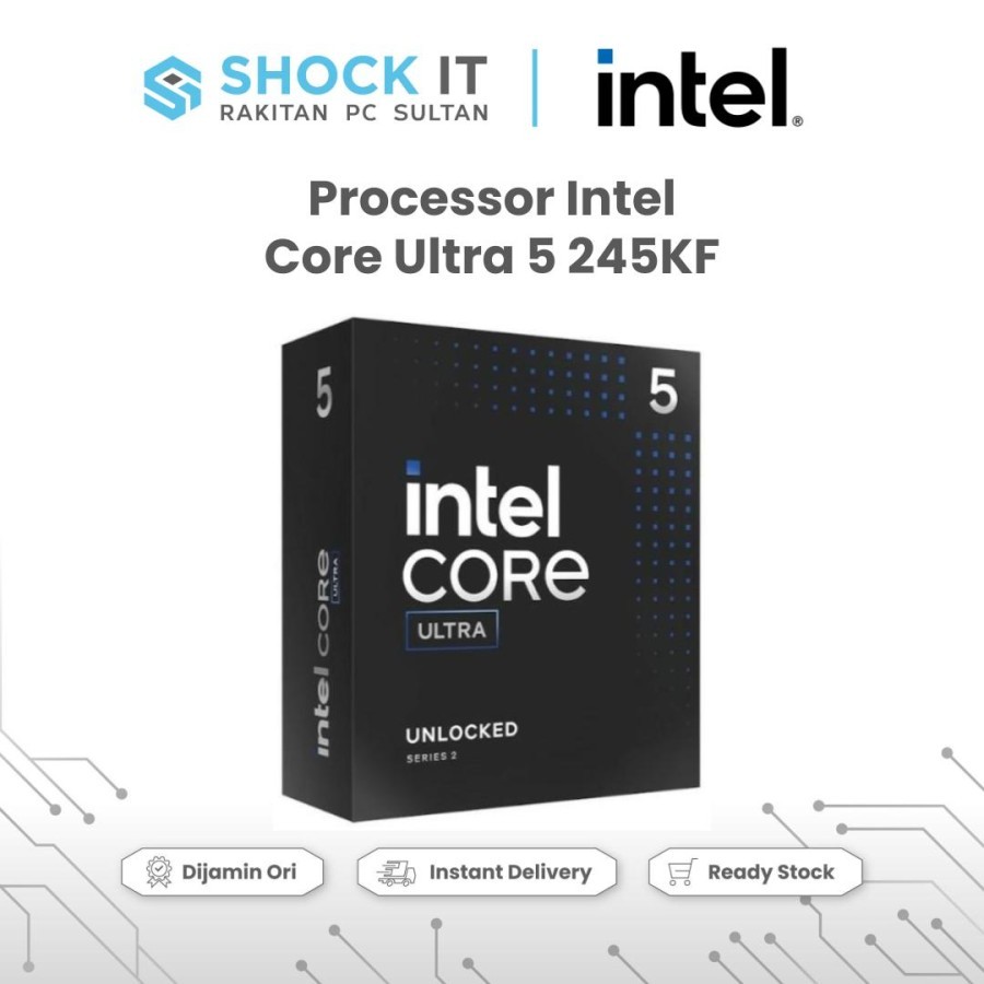 Jual Processor Intel Core Ultra 5 245KF Up To 5.2 GHz LGA1851 BOX ...