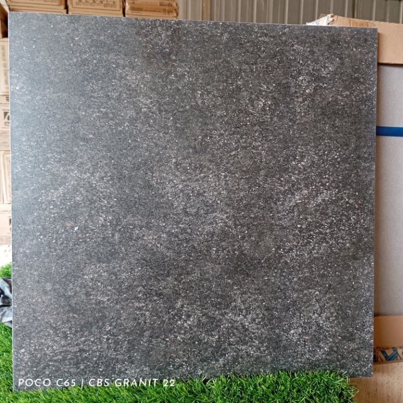 Jual infinity granit lantai 60x60 Pietro black | Shopee Indonesia