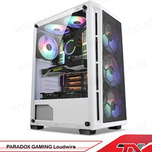 Jual PARADOX GAMING LOUDWIRE gaming case pc | Shopee Indonesia