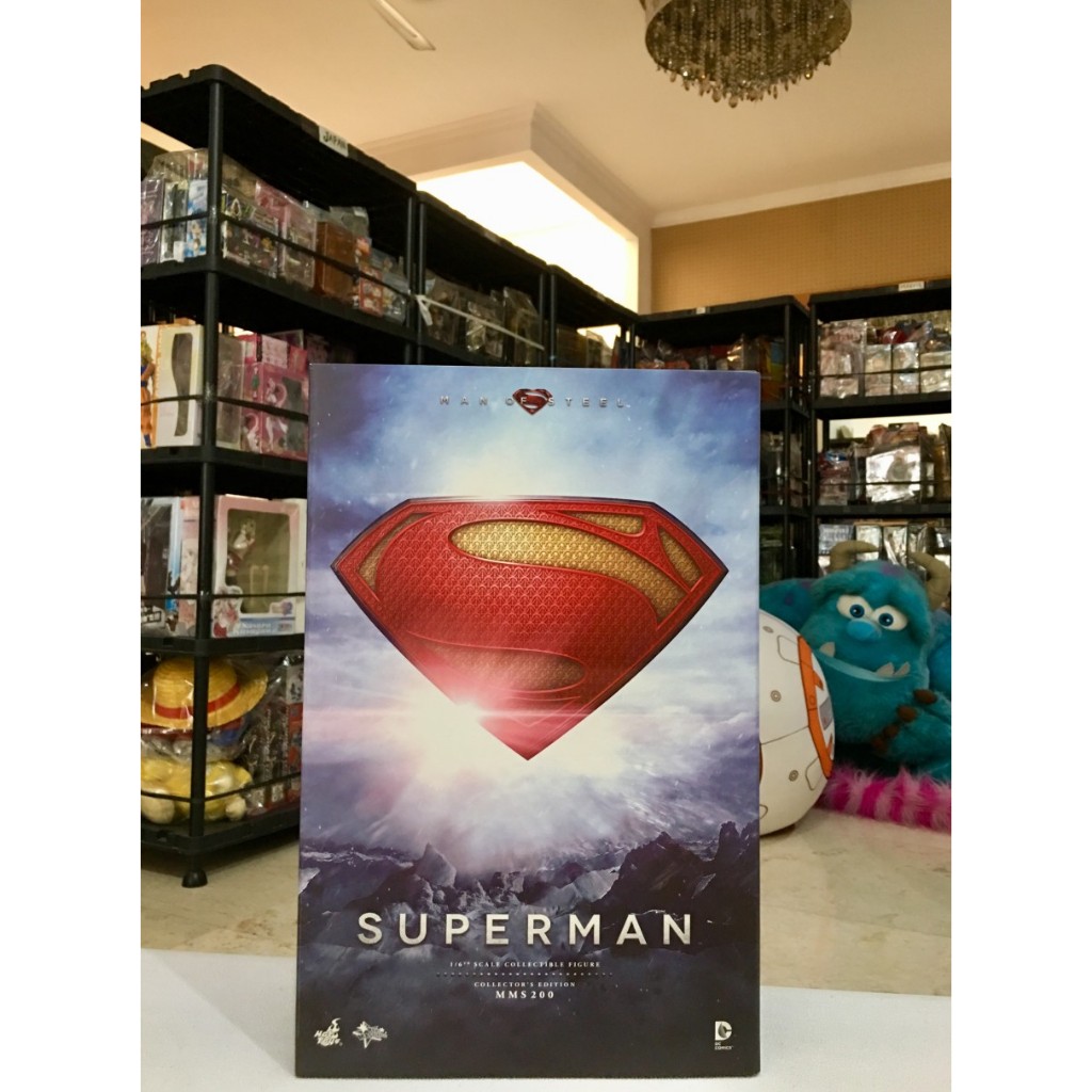 Jual HOT TOYS MMS200 SUPERMAN HENRY CAVILL MAN OF STEEL | Shopee Indonesia
