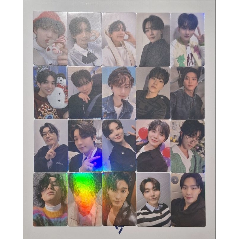 Jual photocard hologram seventeen scoups jeonghan joshua jun hoshi wonwoo woozi the8 mingyu ...
