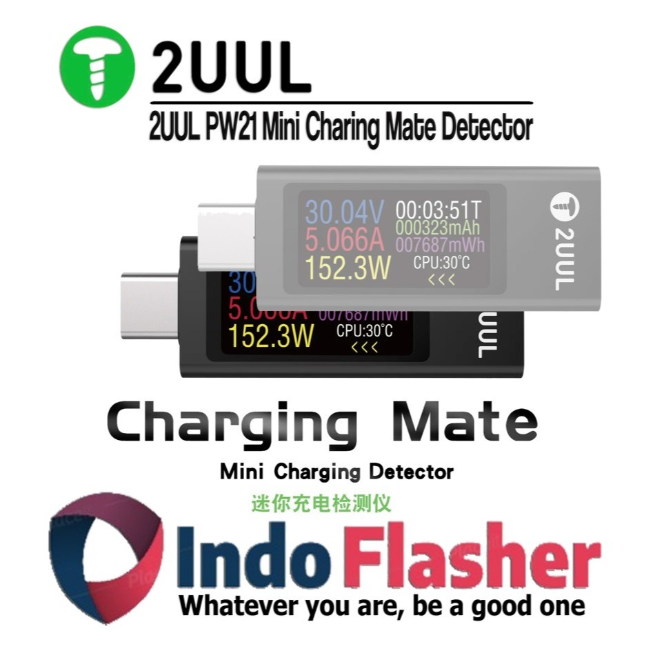 Jual 2UUL PW21 Mini Charging Mate Detector | Shopee Indonesia