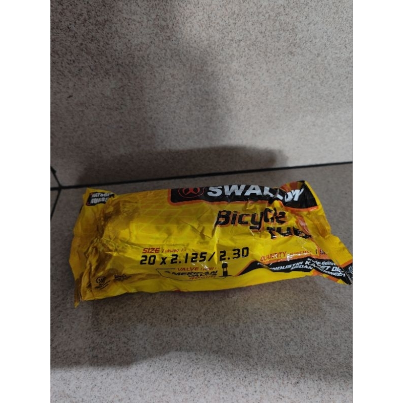 Jual Ban Dalam Sepeda 20x2.125/2.30 Cop Panjang SWALLOW Av48mm | Shopee Indonesia