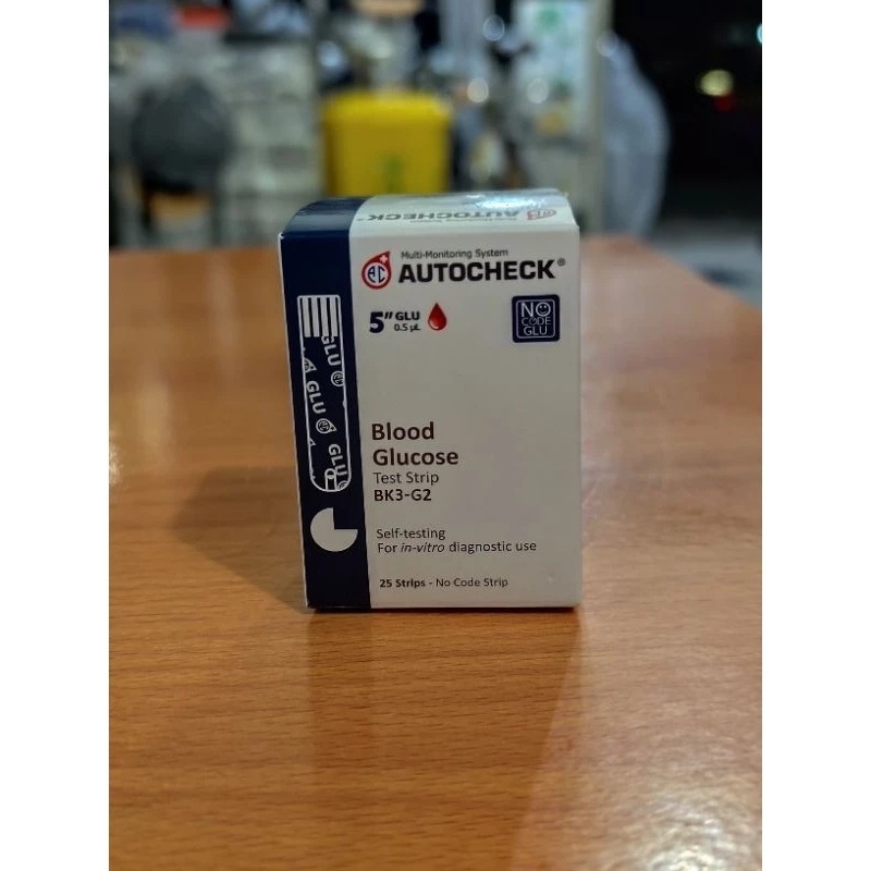 Jual strip gula darah autocheck / Cek Gula Darah Autocheck | Shopee ...