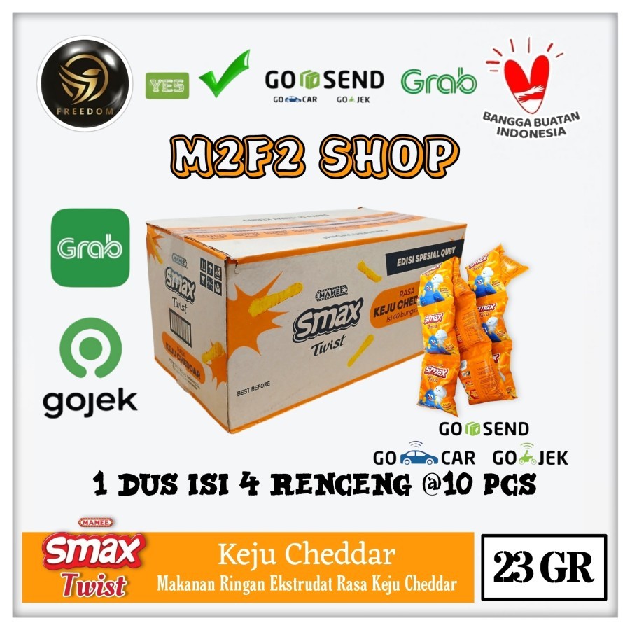 Jual Mamee Smax Twist Keju Cheddar | Cheese Flavour Sachet - 23 gr ...