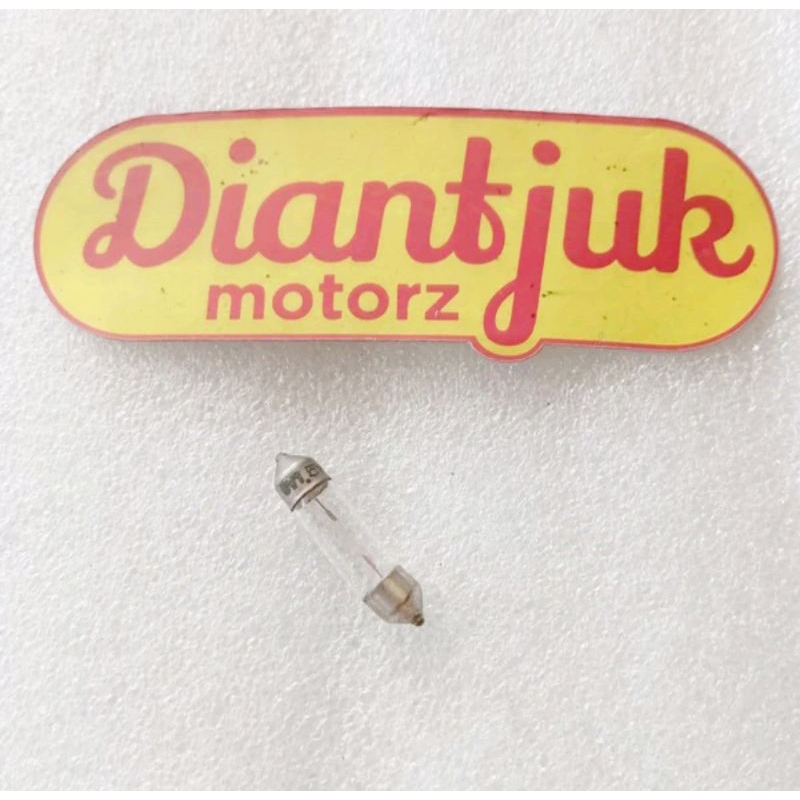 Jual Bulb Bohlam Dop Lampu Kapsul Tabung Indikator Speedometer Spido 6V ...