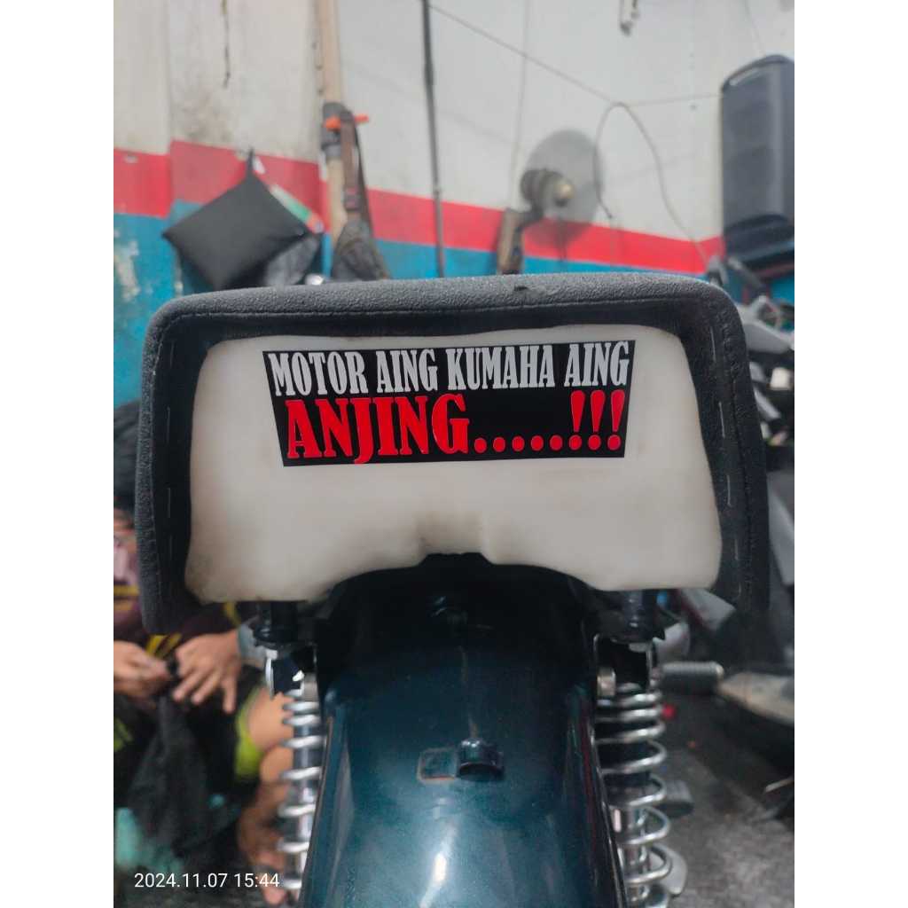 Jual Sticker Motor Aing Kumaha Aing Anjing!!! | Shopee Indonesia