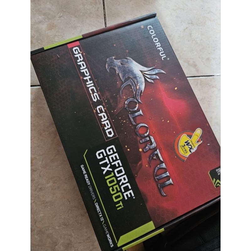 Jual VGA gtx 1050 ti 4GB colorful mulus no karat second | Shopee Indonesia