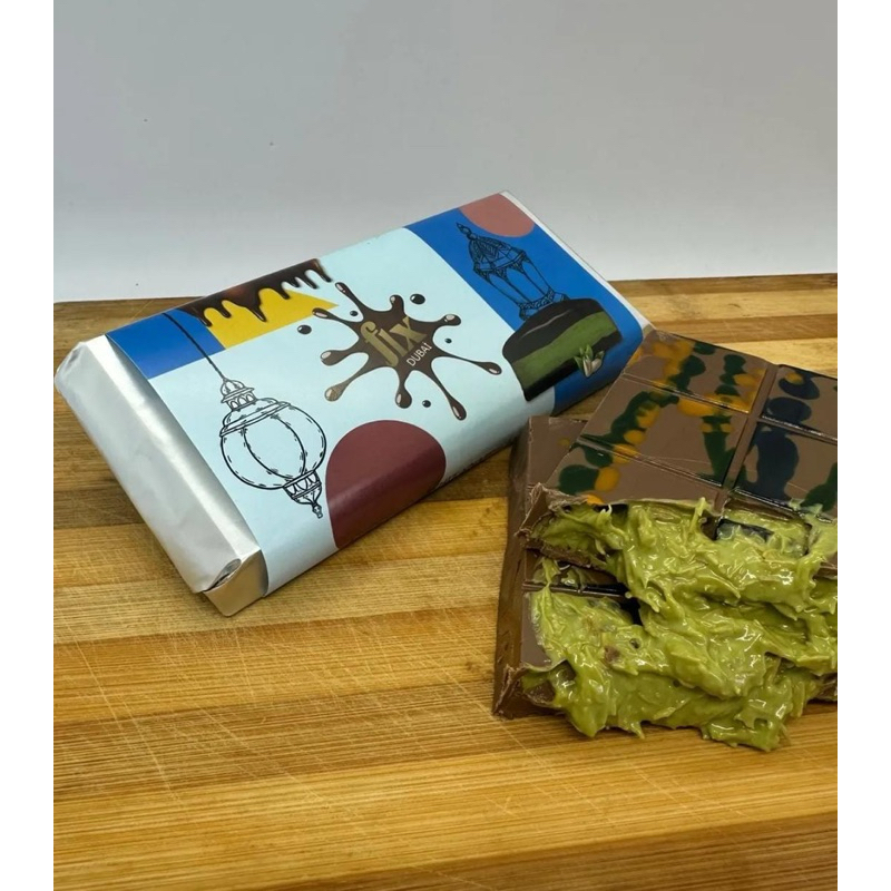 Jual FIX CHOCOLATE KUNAFA PISTACHIO ULKER MADE IN TURKIYE | Shopee ...