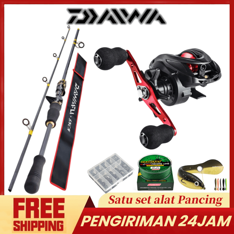 Jual Daido Set Alat Pancing Murah Pancing 1 Set Murah Dan Kuat 1.65m 1.8m 2.1m 2 Bagian Pancing ...