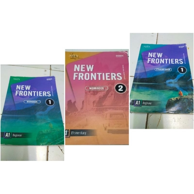 Jual ORI NEW FRONTIERS WORKBOOK 1 dan NEW FRONTIERS WORKBOOK 2 | Shopee ...
