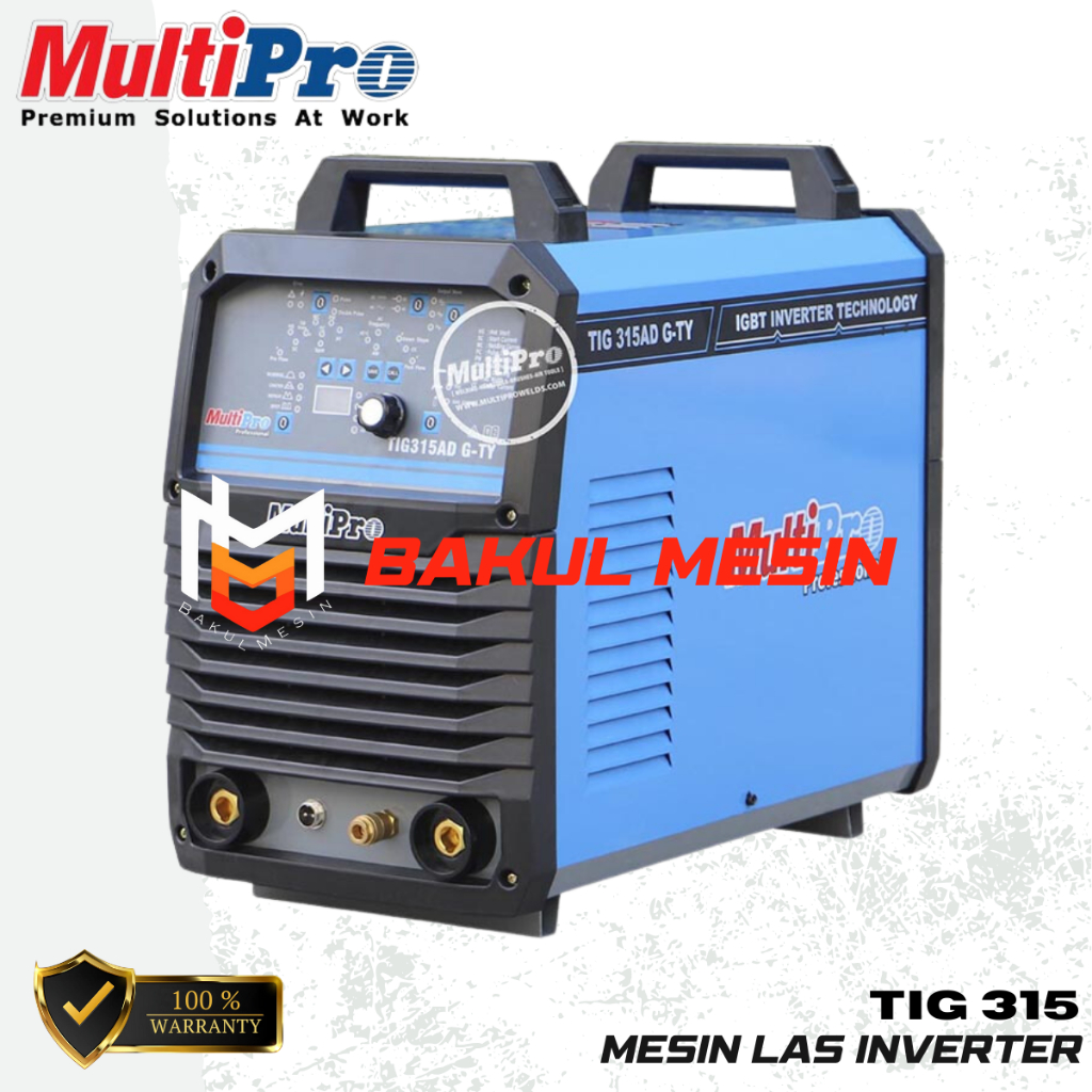 Jual MULTIPRO TIG 315 AD G-TY Mesin las AC/DC INVERTER TIG315 Trafo TIG ...