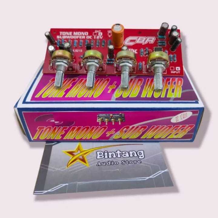 Jual Kit Tone Control Mono Subwoofer DC 12volt Tone CBR | Shopee Indonesia