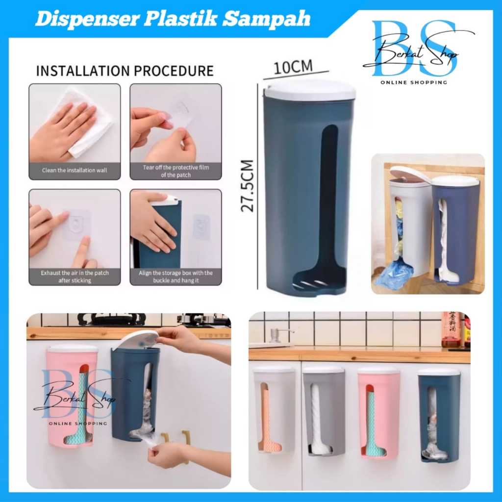 Jual Dispenser Plastik Sampah / Tempat Penyimpanan Kantong Plastik ...