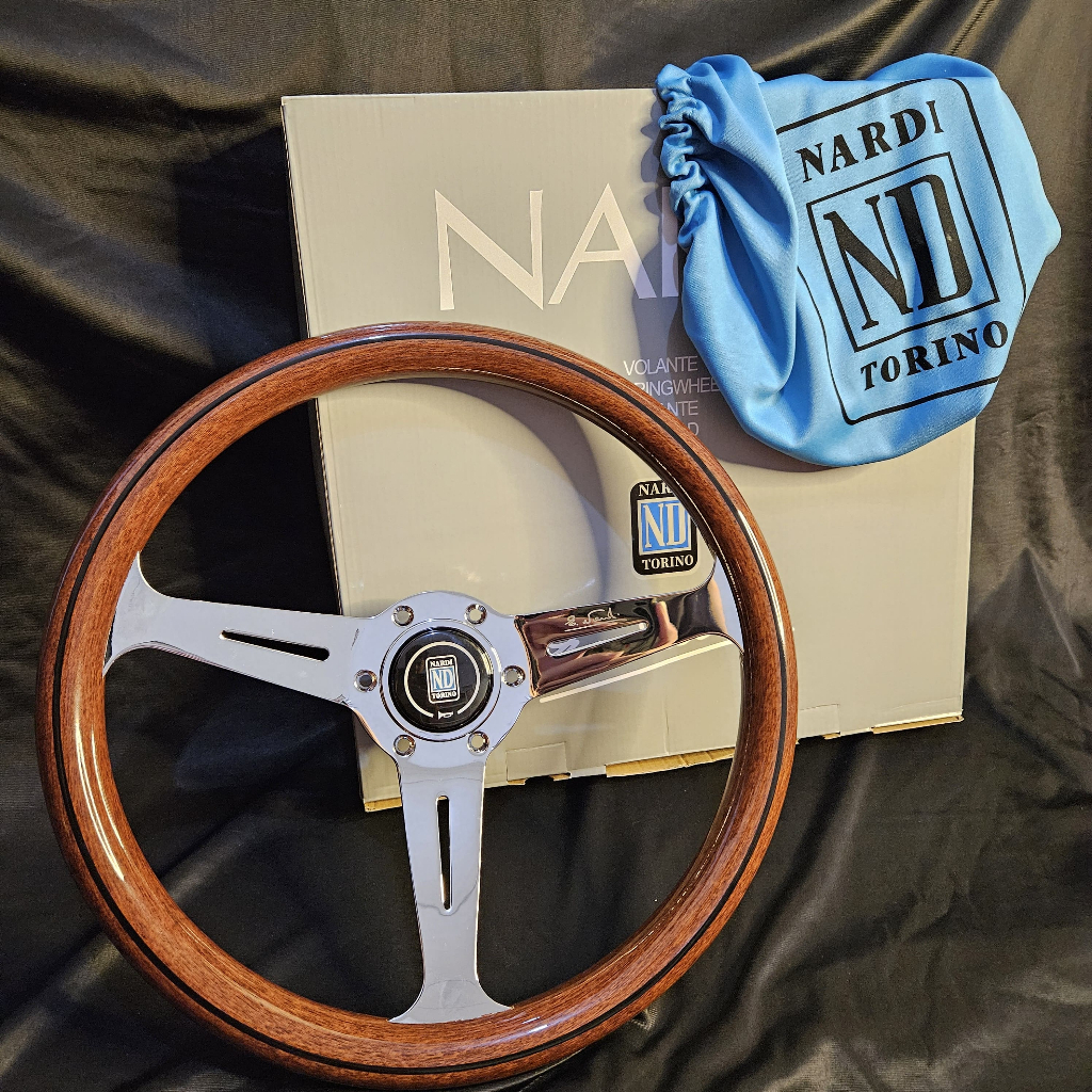 Jual Stir Nardi Torino Wood Kayu Chrome Classic 14 Inch | Shopee Indonesia