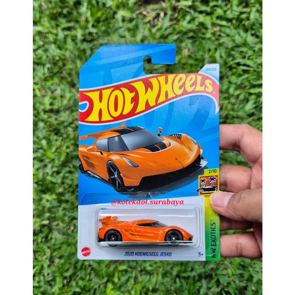 Jual Hot Wheels 2020 Koenigsegg Jesko orange original | Shopee Indonesia