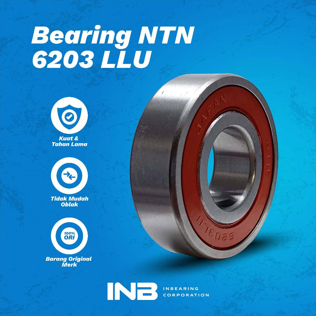 Jual Laker Bearing 6203 LLU NTN Bearing Cvt Mio 5TL Nap Gear Supra Fit ...