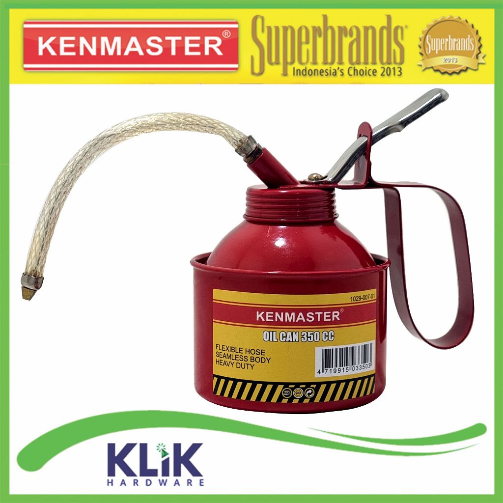 Jual KENMASTER Oli Can 350 ml Oil Can - Botol Kaleng Semprotan Oli 350 ...