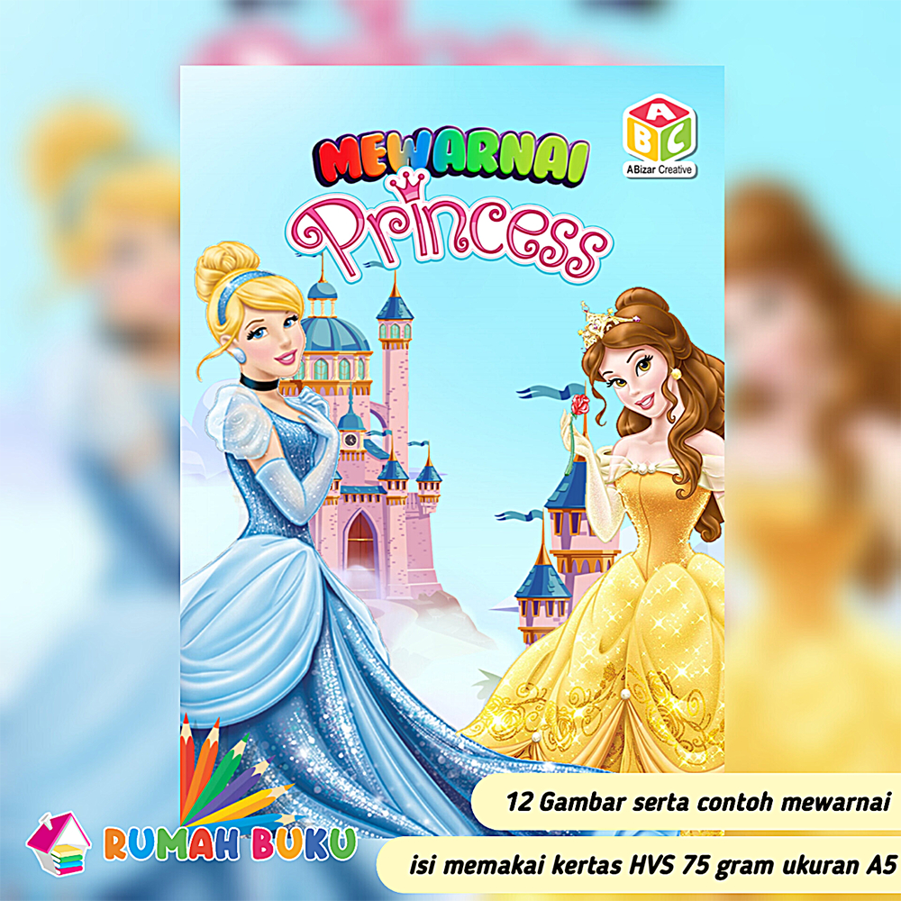 Jual BUKU MEWARNAI PRINCESS | Shopee Indonesia