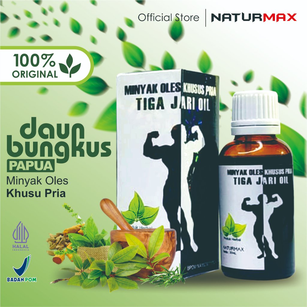 Jual (BPOM) DAUN BUNGKUS PAPUA MINYAK DAUN TIGA JARI /DAUN PEMBUNGKUS ...