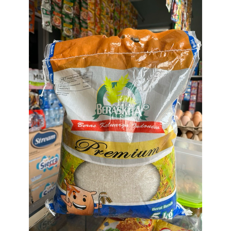 Jual BERASKITA PREMIUM BULOG 5KG | Shopee Indonesia