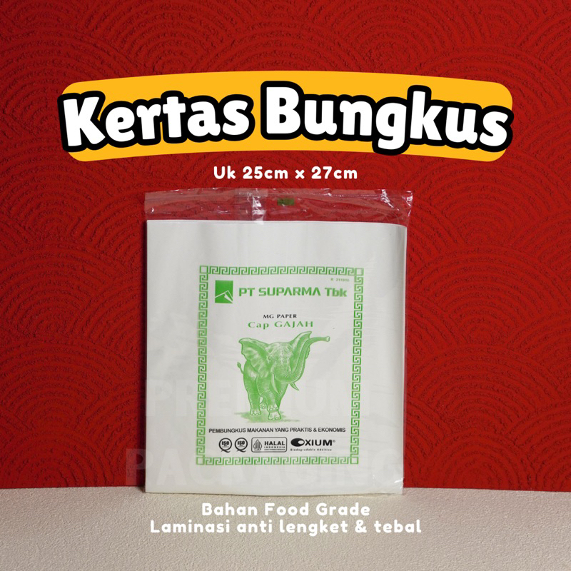 Jual Kertas Nasi KFC Pembungkus Nasi 25X27cm / Kertas Bungkus Nasi KFC ...