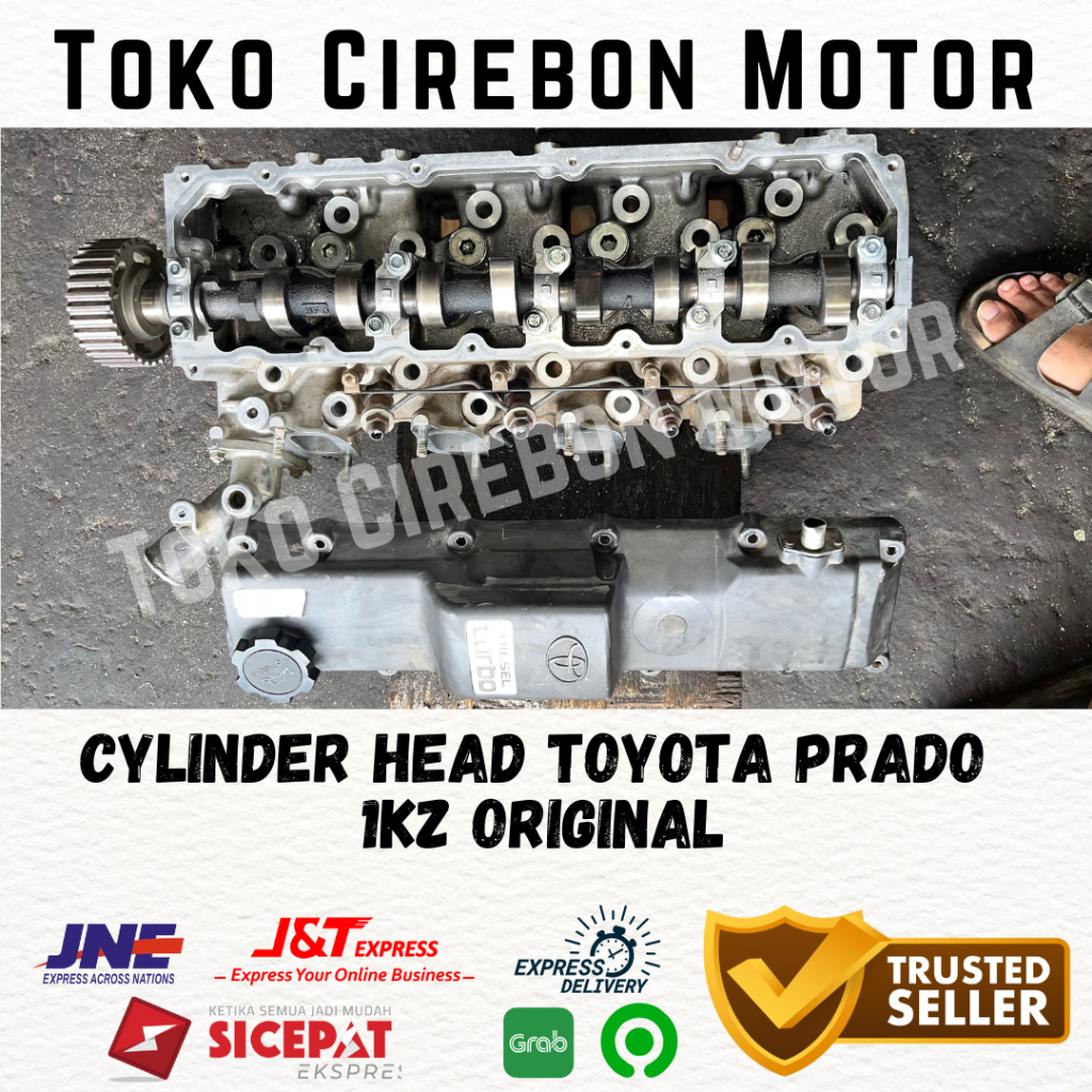 Jual Cylinder head Deksel Toyota Prado 1KZ original | Shopee Indonesia