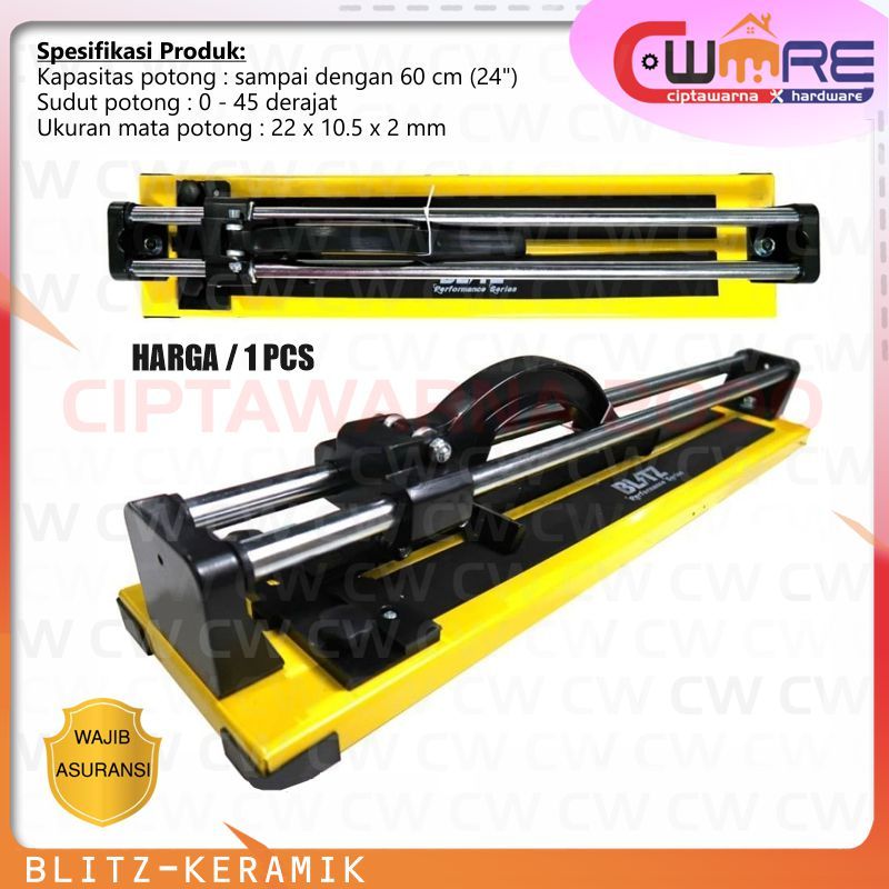 Jual Alat Potong Keramik 24" 60 Cm Manual Granite Tile Cutter Granit ...
