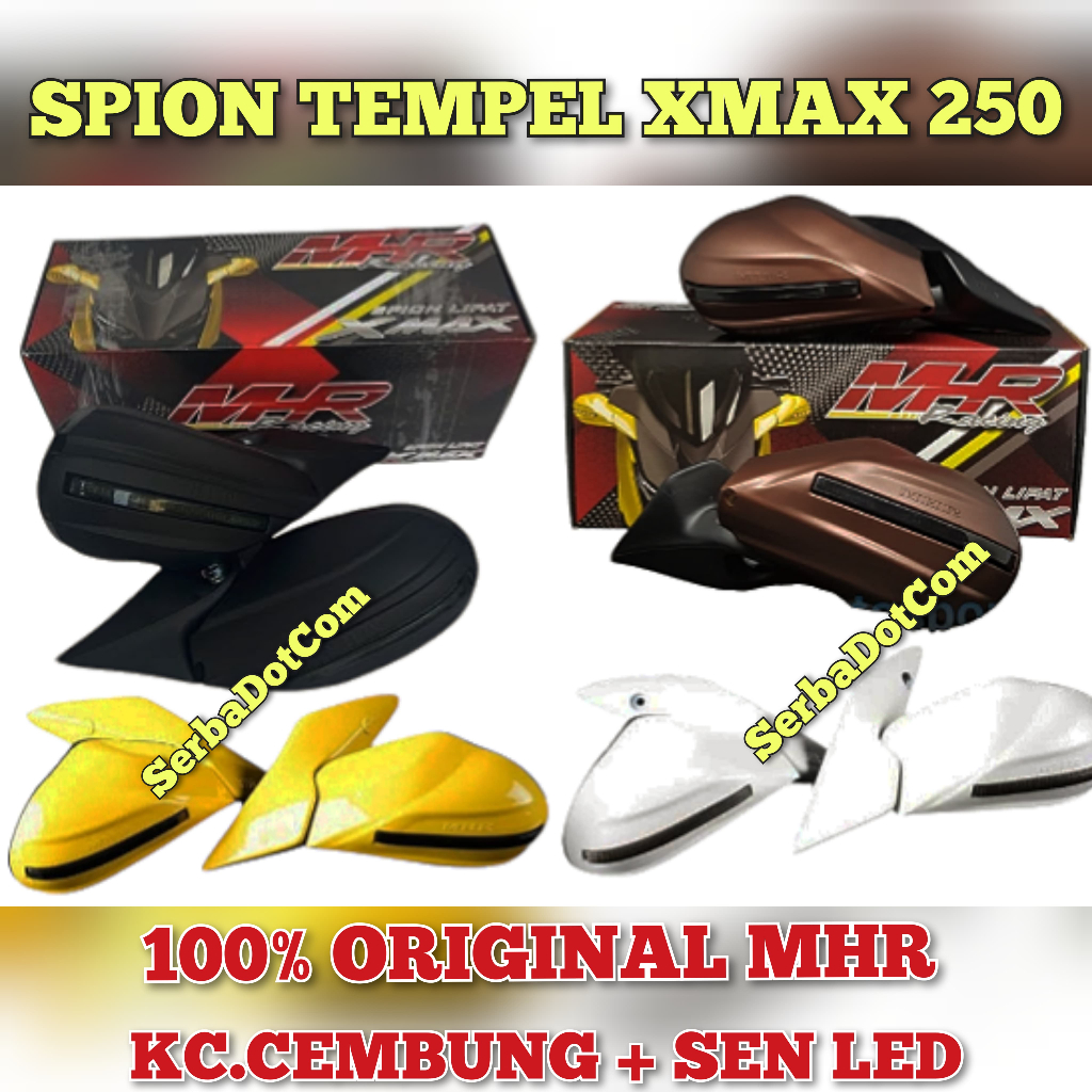 Jual SPION LIPAT TEMPEL BODY TAMENG YAMAHA XMAX 250 MHR ORIGINAL TEKUK ...