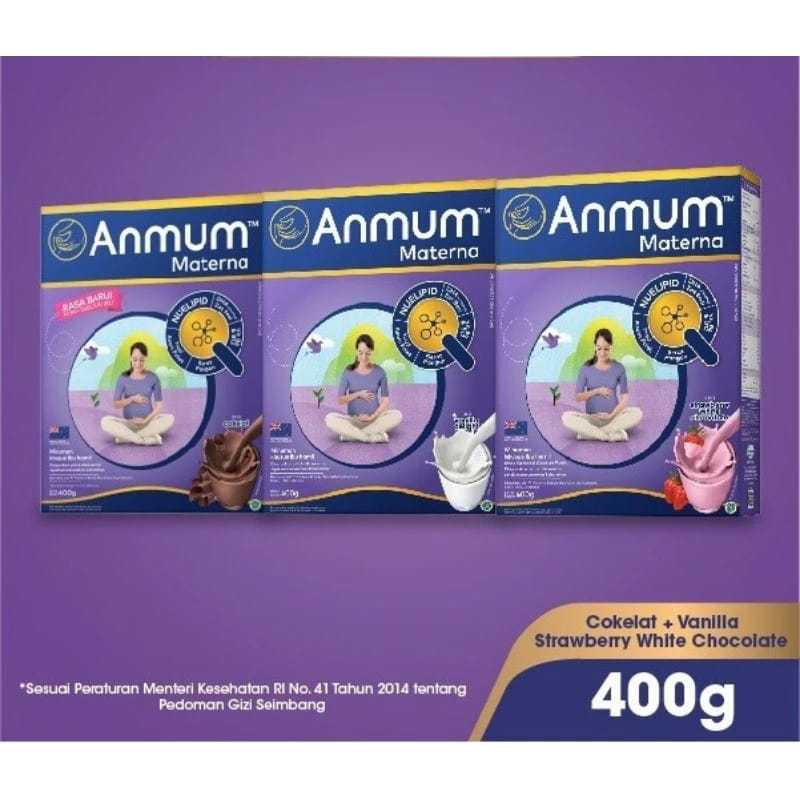 Jual ANMUM MATERNA SUSU NUTRISI IBU HAMIL - ALL VARIAN 400 GRAM ...
