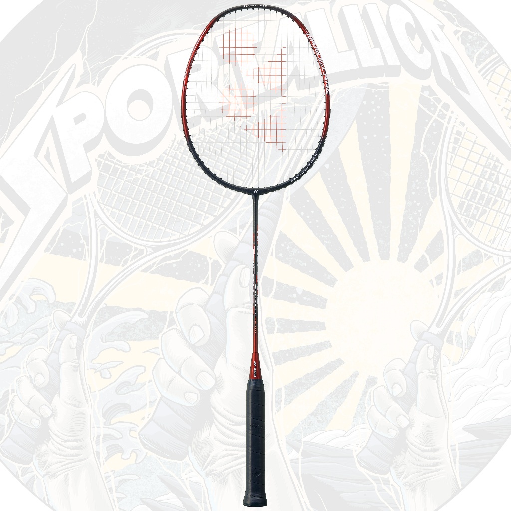 Jual Raket Badminton Yonex Nanoflare 001 Ability - Black Red | Shopee Indonesia