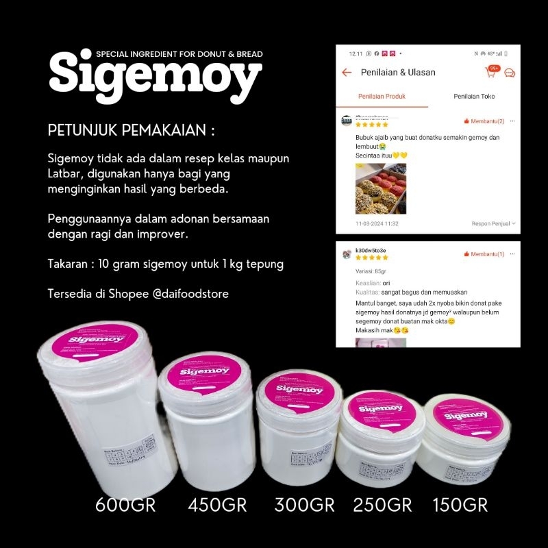 Jual SIGEMOY SI GEMOY DONAT (Ganti Kemasan Plastik Tebal) | Shopee Indonesia