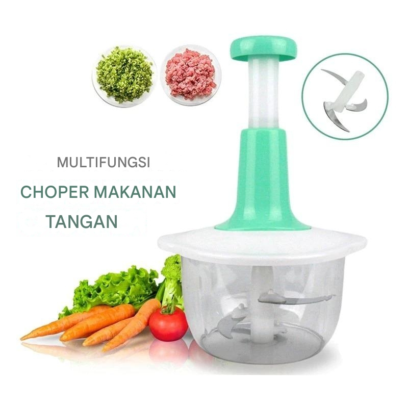 Jual Blender Press Manual Chopper Gilingan Daging Buah Sayur Serbaguna ...