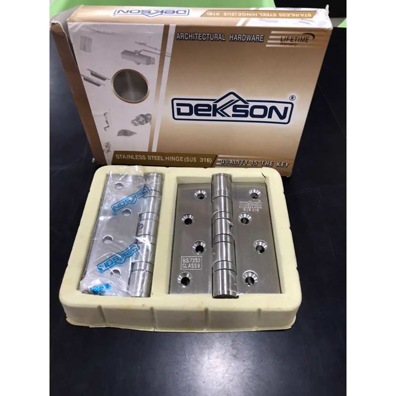 Jual Engsel Pintu Dekson Ukuran 4 Inch Bahan SUS 316 4x3x4mm 4BB SSS ...