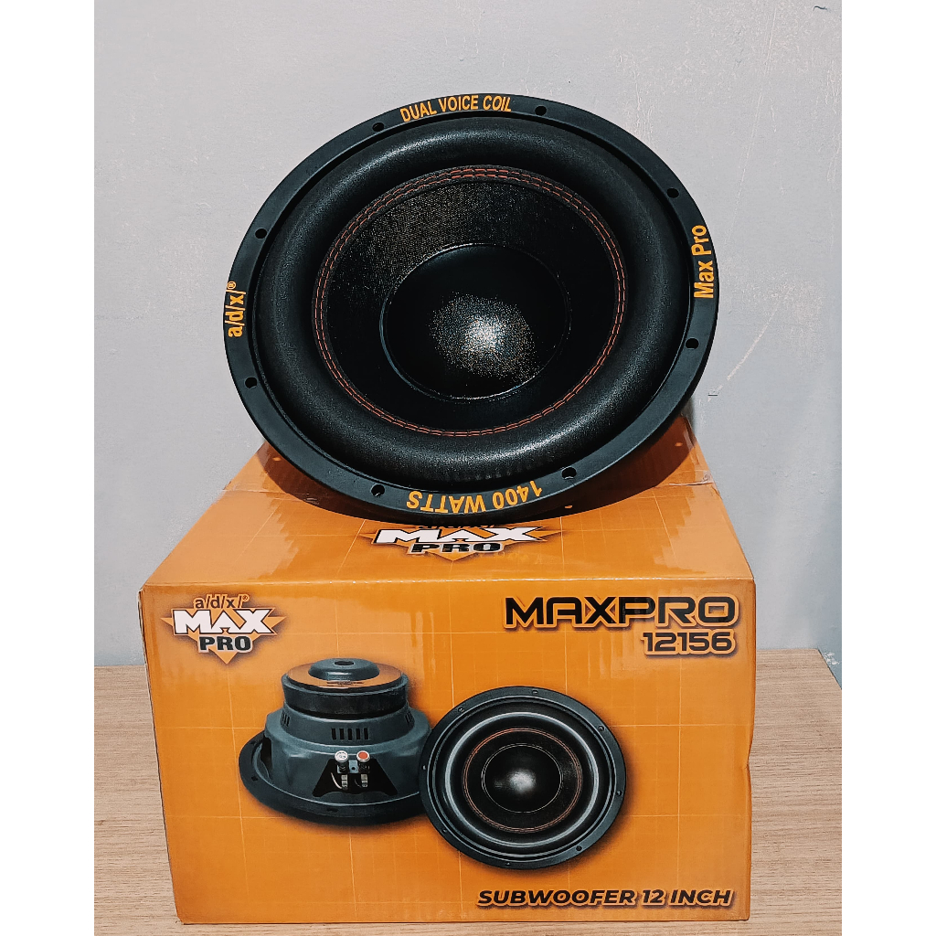 Jual SUBWOOFER ADX MAX PRO 12156 UKURAN 12INCH | Shopee Indonesia