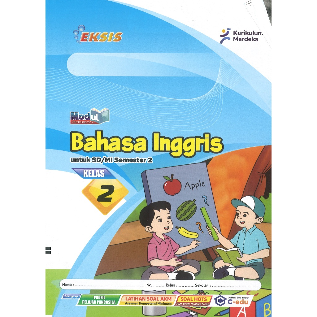 Jual LKS Eksis Bahasa Inggris Kelas 2 SD Semester 2 Kurikulum Merdeka Tahun Ajaran 2024/2025 ...