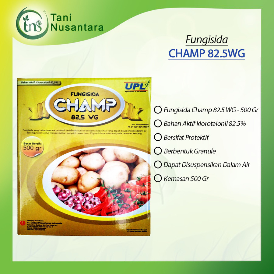 Jual Fungisida CHAMP 82,5 WG 500 GR | Shopee Indonesia