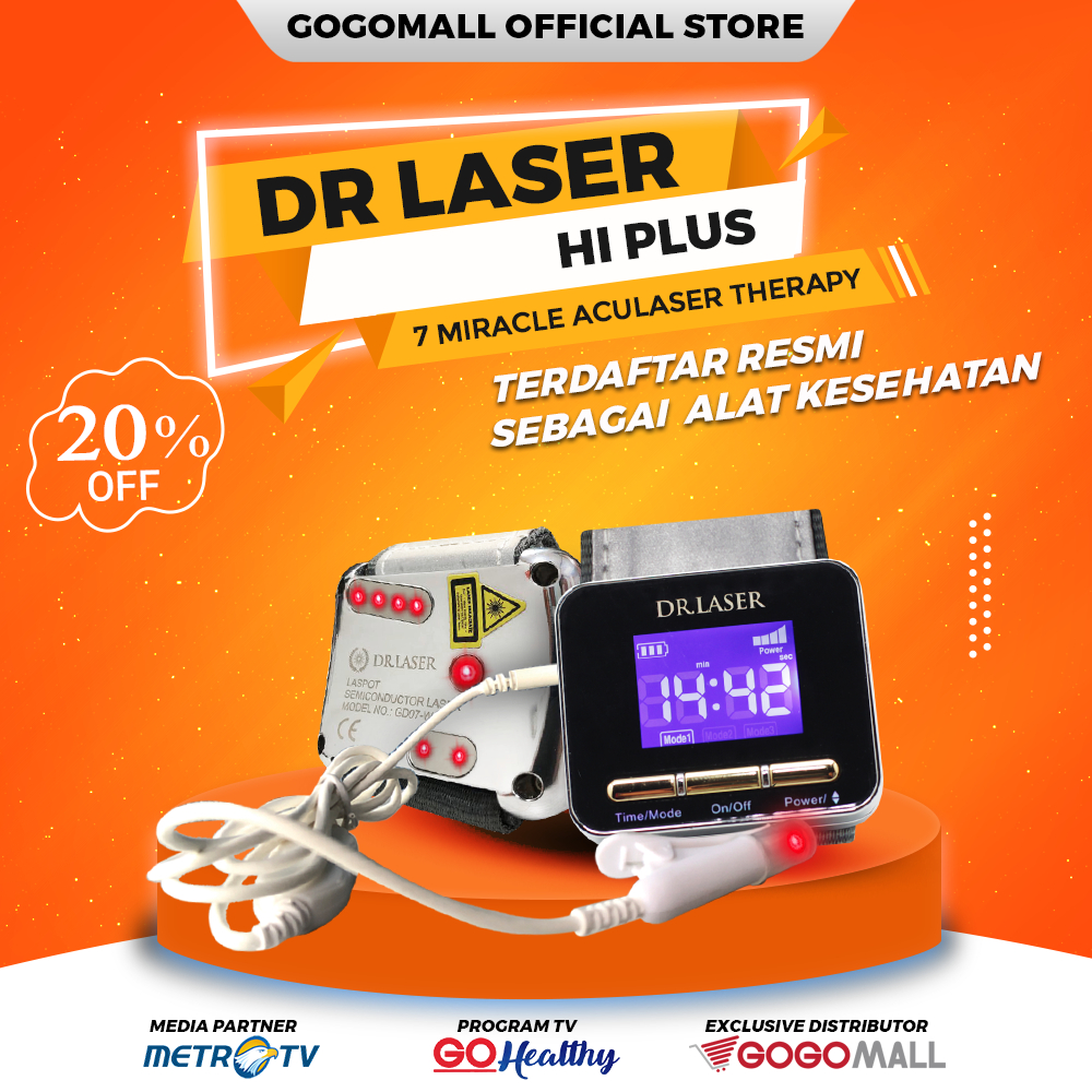 Jual Dr Laser Hi Plus - Alat Terapi Bantu Tingkatkan Kualitas Pembuluh Darah Untuk Kesehatan ...