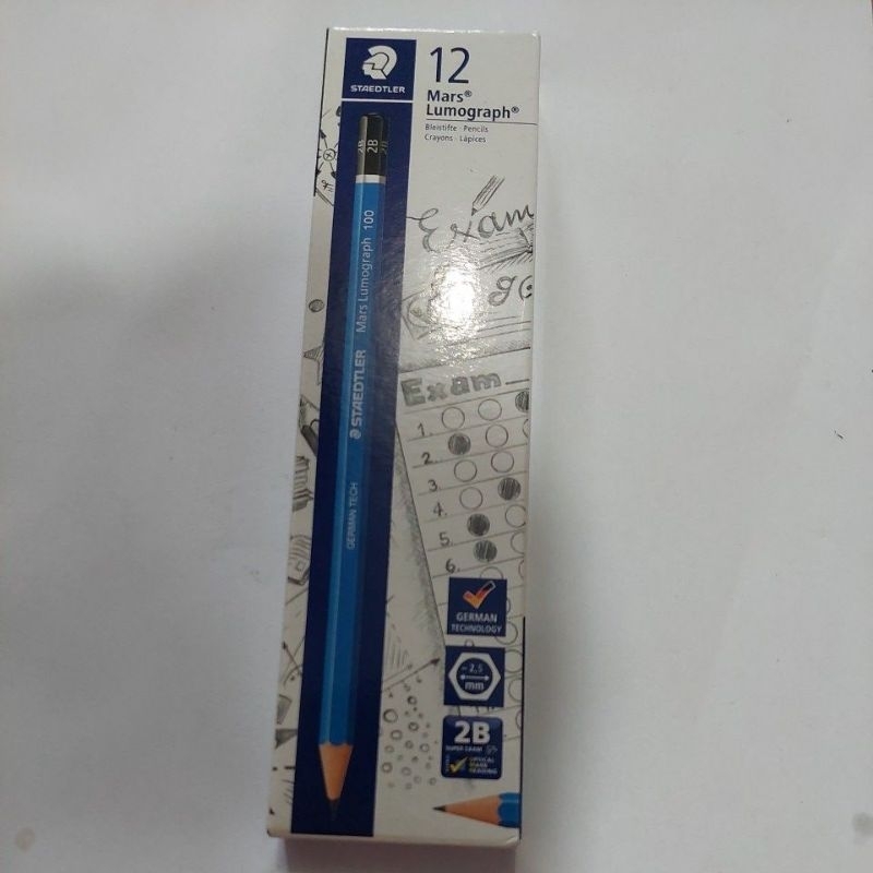 Jual Staedtler pensil 2B asli | Shopee Indonesia